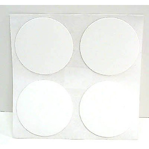 FastCap Adhesive Cover Caps Fastpad PVC White (1 Sheet)