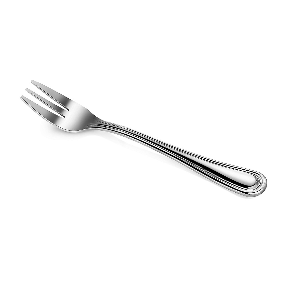 New Star Foodservice 58086 Slimline Pattern, 18/0 Stainless Steel, Oyster Fork, 5.4-Inch, Set of 12