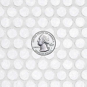 UBMOVE Bubble Roll 12" Wide x 24 ft Small Wrap 3/16" Perf Every 12"