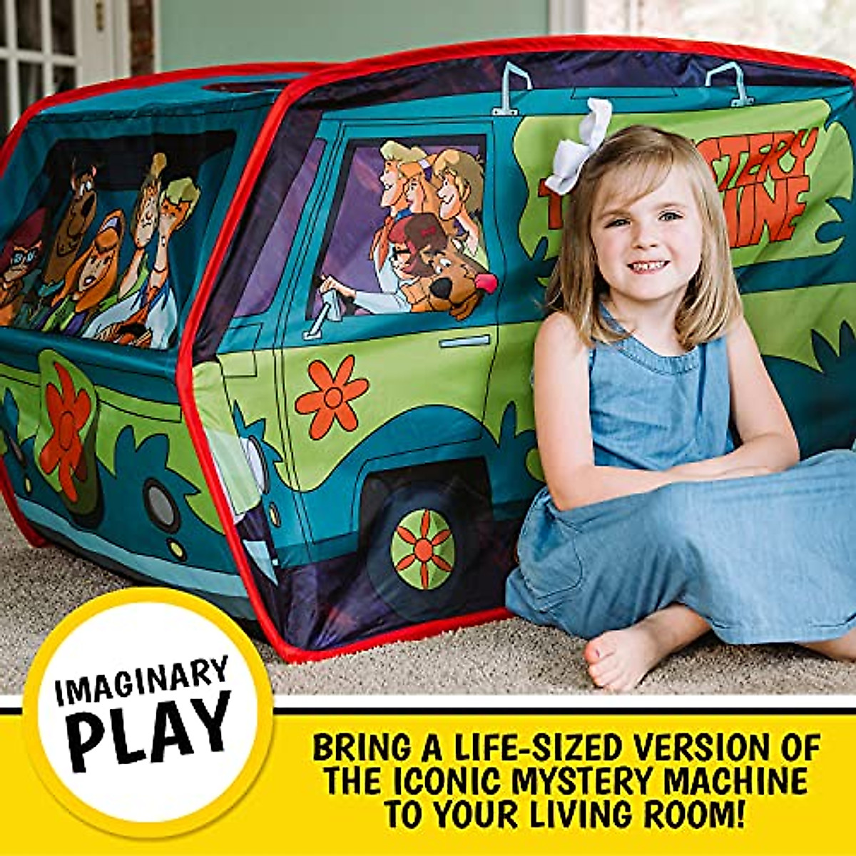Scooby Doo Mystery Machine Tent – Kids Pop Up Play Tent | Scooby Doo Toy