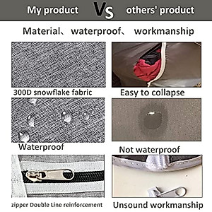 Hanging Laundry Hamper Bag Large Opening Large Capacity Expandable Multi-Pocket Over The Door Laundry Hamper Equipped With A Freely Adjustable Height Hook Hanging Laundry Bag For Clothes Storage