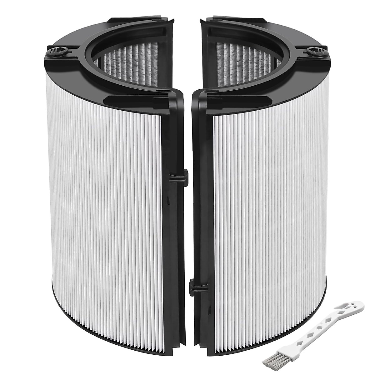 VIEWALL 360° Glass True H13 HEPA + Carbon TP01 Replacement Filter Compatible with Dyson TP01, TP02, TP03, AM11, BP01 2-in-1 Air Purifier Filter