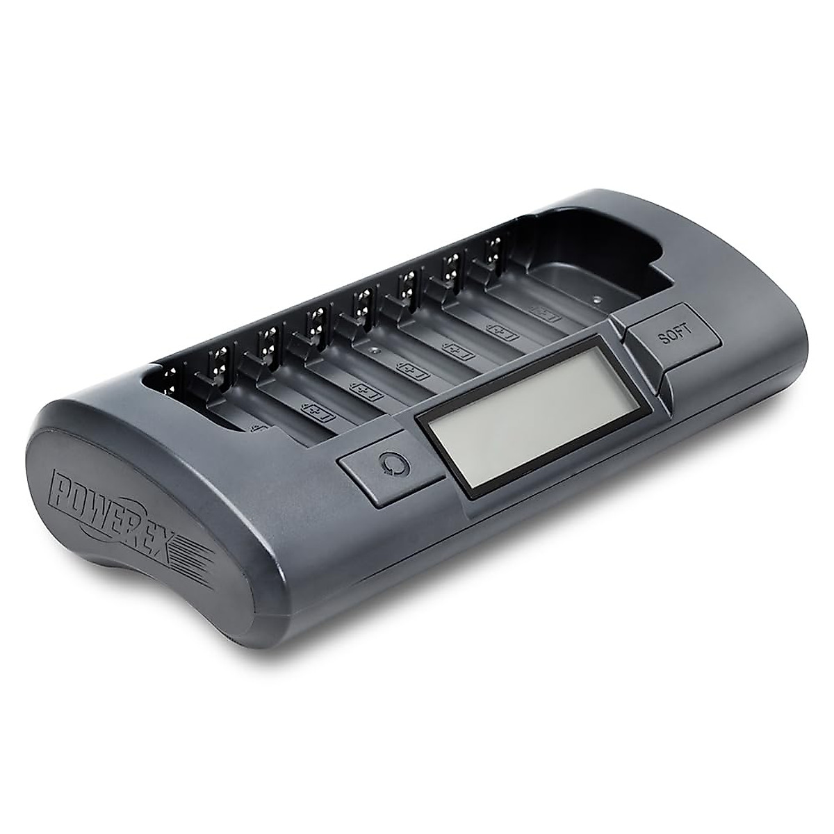 Powerex MH-C800S 8-Cell Smart Charger for AA / AAA NiMH / NiCD,Grey