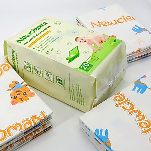 Newclears Baby Disposable Underpads Breathable Incontinence Diaper Changing Pads, 20 Count/Pack (23''x36'' - 6pack(120 Count))