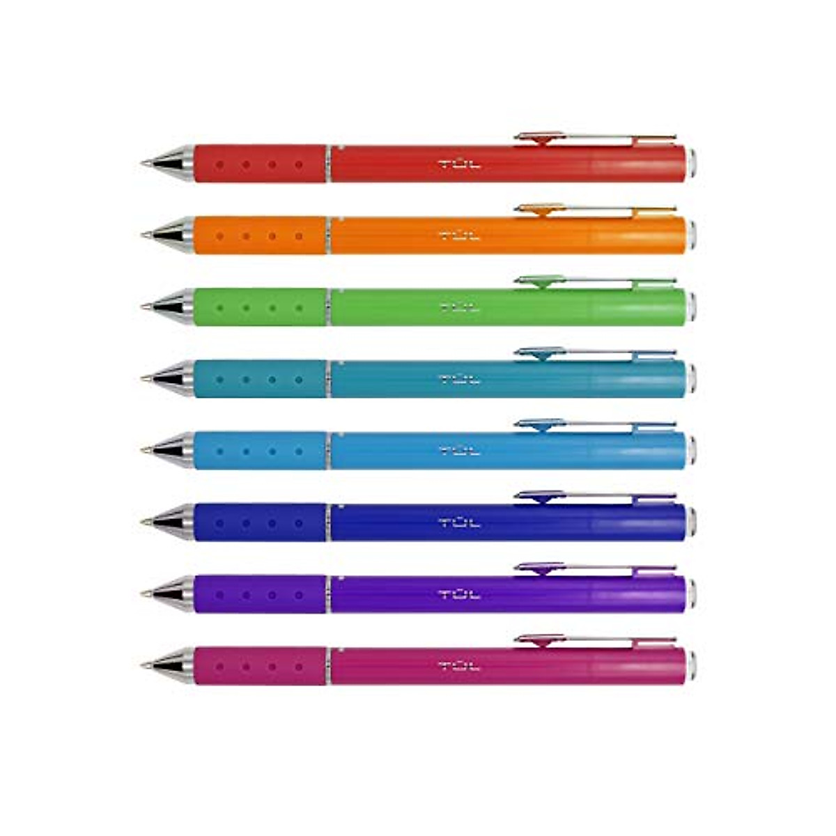 TuL Limited Edition Candy Brights Rollerball Gel Pens with Archival Grade Ink - 8 Pack