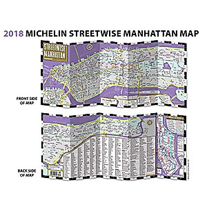 Streetwise Manhattan Map - Laminated City Center Street Map of Manhattan, New York (Michelin Streetwise Maps)