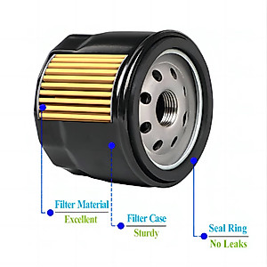 Fremnily 2 Pack 12 050 01-S Oil Filter Compatible with Kohler Engine Lawn Mower, Troy Bilt Bronco 12 050 01, Professional 12 050 01-S 12 050 01-S1 Oil Filter