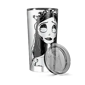 Insulated Tumbler Stainless Steel 20oz 30 Oz Corpse Wine Bride Cold Emily Tea Coffee Hot Iced Funny Travel Cups Mugs For Men Women
