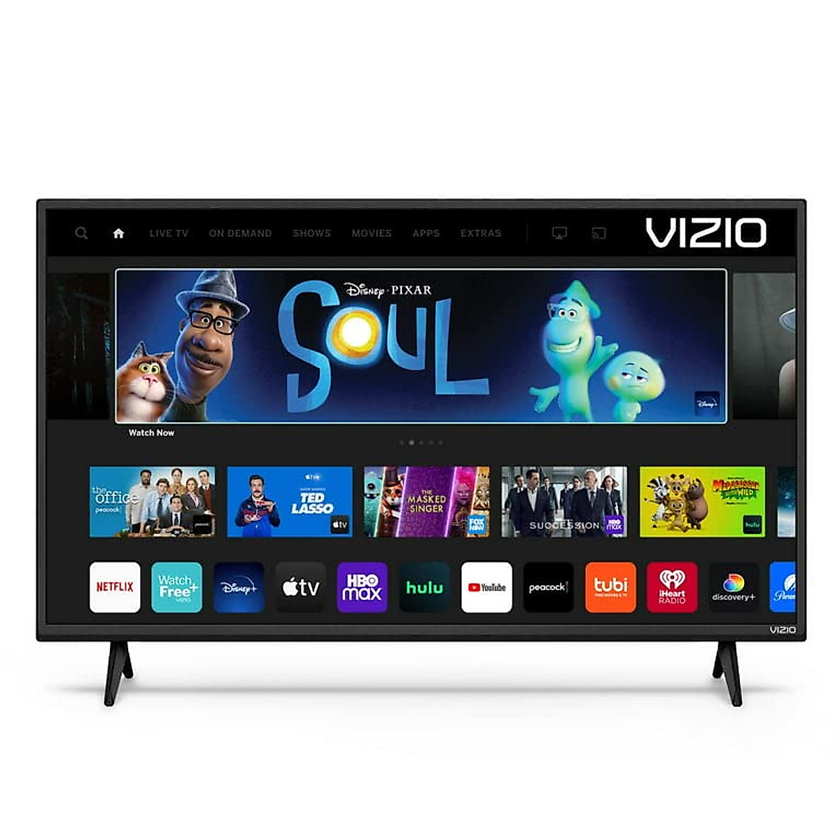 VIZIO 40-Inch Class D-Series Full HD LED 1080p Smart TV, Apple AirPlay 2 and Chromecast Built-in + Free Wall Mount (No Stands) D40f-J09 (Renewed)