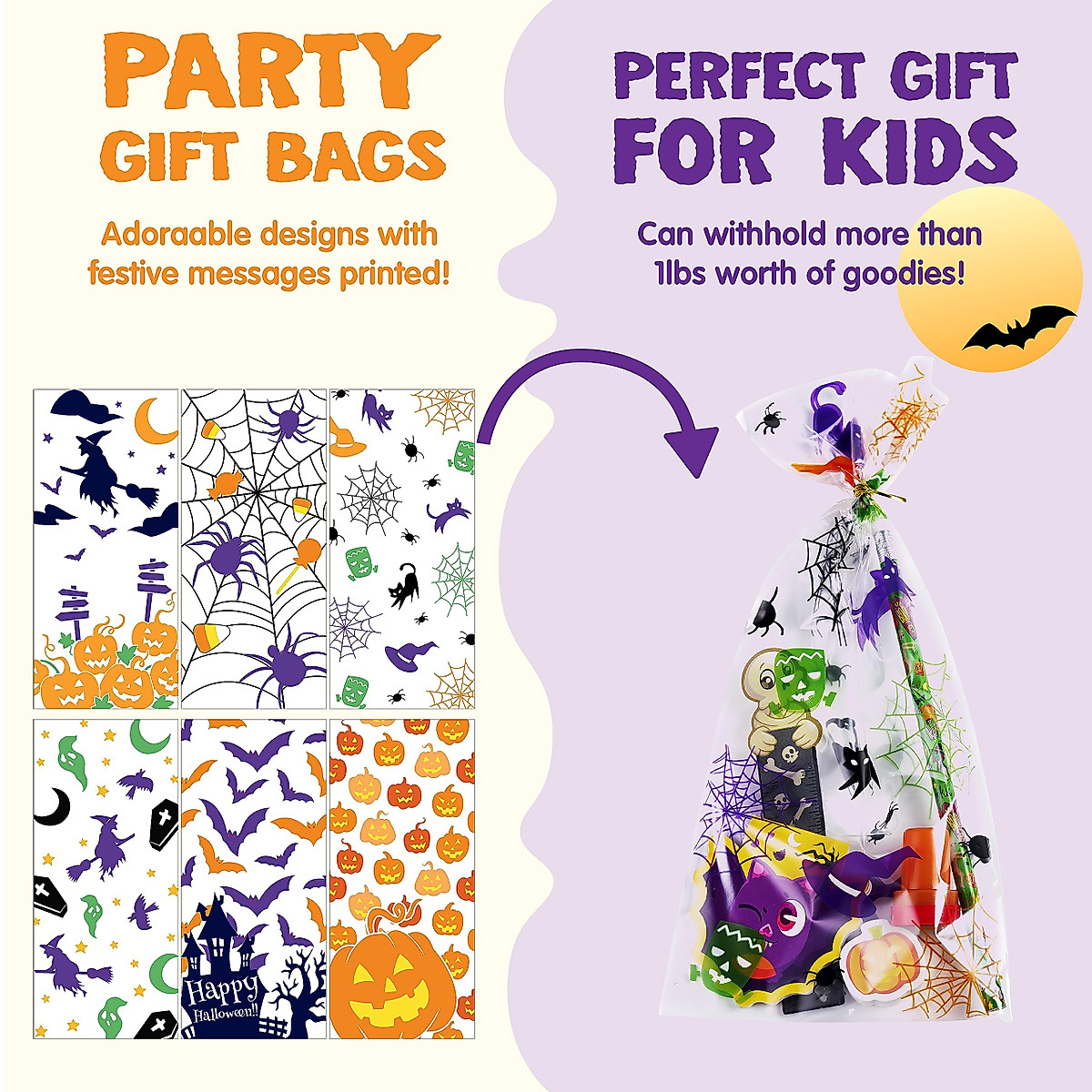 JOYIN 168PCS Halloween Stationery Set, Art Set for Kids' Birthday Gifts, 24 Pack Halloween Themed Stationery Set, Halloween Class Exchange, Party Favors Carnival Game Prizes, Halloween Stationery Gift