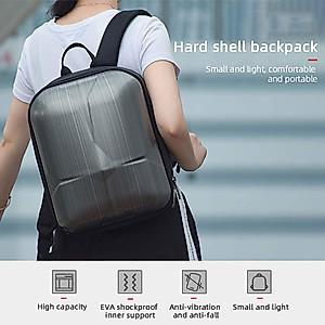 JOYSOG Mavic Mini 2 Bag Case,Hardshell Backpack Waterproof Storage Bag Carrying Case For DJI MINI 2 Drone Controller Accessories