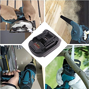 BS18MT Battery Adapter,BS18MT Battery Converter for Bosch 18V to for Makita Power Tool with 5V 2.1A USB Charge for Makita Battery Holder Mount 18V BL1820/30 Tools