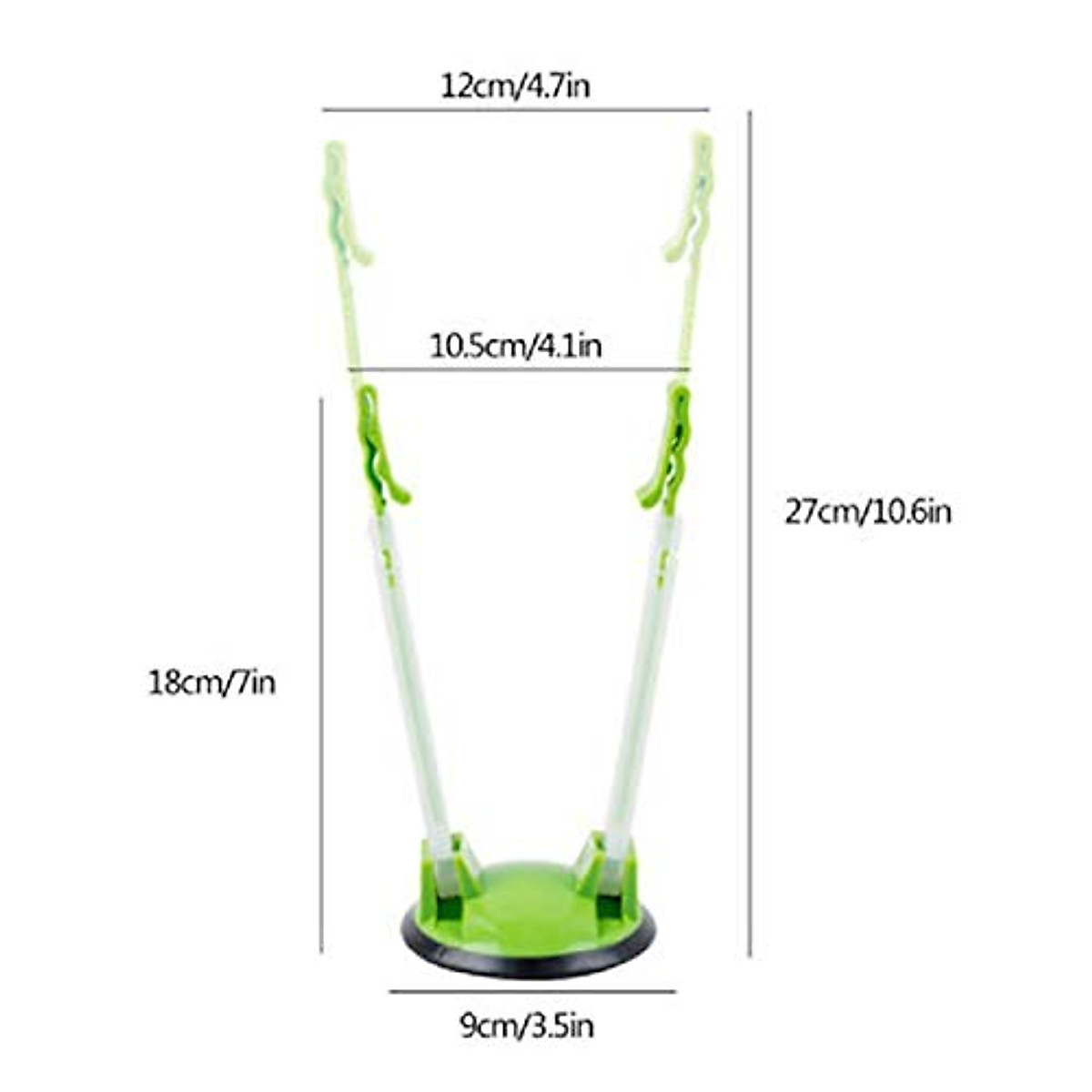 Plastic Bag Holder, 2Pcs Bag Holder For Plastic Bags, Baggy Rack Holder For Food Prep Bag Plastic Freezer Bag Ziplock Bag Holder Stand, Meal Planning Prep Bag Holder, Bag Stand Holder, Bag Drying Rack