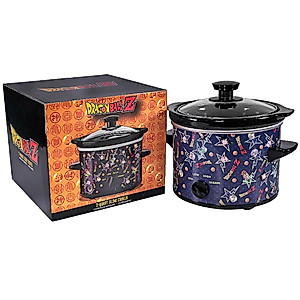 Uncanny Brands Dragon Ball Z 2qt Slow Cooker- Cook Anime Style- Small Kitchen Appliance