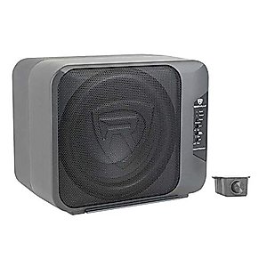 Rockville Ground Pounder 800w Powered Dual 10" Car Subwoofer/Aluminum Enclosure