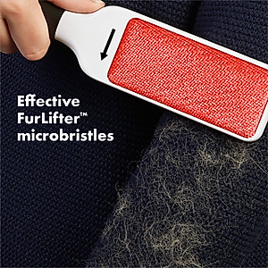 OXO Good Grips Furlifter Pet Garment Brush Hair Remover For Clothing, White, Garment Brush