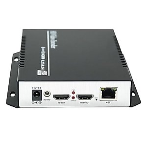 ORIVISION H265 HDMI Video Encoder for IPTV livestream on Facebook YouTube Ustream Twitch Wowza Streaming Platforms，1080P HDMI Encoder with loopout Hardware Supports RTSP,RTP,RTMP,RTMPS,HTTP,UDP,SRT