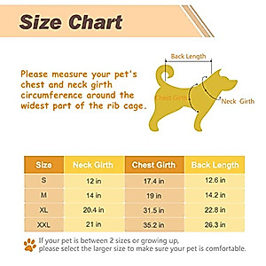 Dog Raincoat Hooded with Reflective Strip - Waterproof Dog Jumpsuit Raincoat Adjustable Lightweight Breathable Rain Poncho Jacket Rainwear for Large Dogs