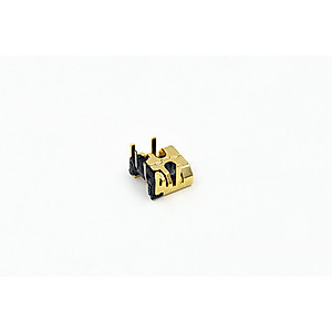 Power Jack Charging Port Socket Connector Dock for Nintendo DS Lite DSL NDSL Replacement Part - Gold