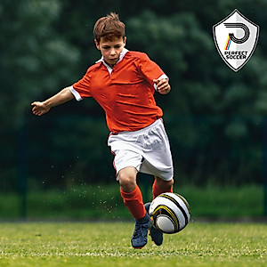 Perfect Soccer Inflatable Soccer Ball Size 5 for Adults & Kids