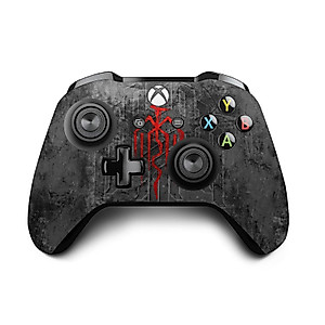 Head Case Designs Officially Licensed EA Bioware Dragon Age City Of Chains Symbol Heraldry Vinyl Sticker Gaming Skin Decal Cover Compatible With Xbox One X Console and Controller Bundle