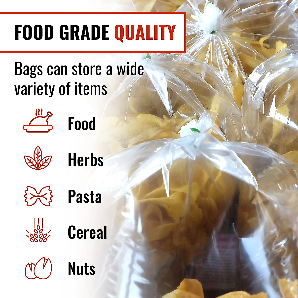 BirdBags El Gallo Turkey Bags, 14” x 20” 100 Pack, USA & EU-Approved, Freezer Safe, Oven Safe, Great Heat-Safe 450*F Cooking Bags for Oven & Turkey Brining, Heavy Duty Oven Bags for Turkey