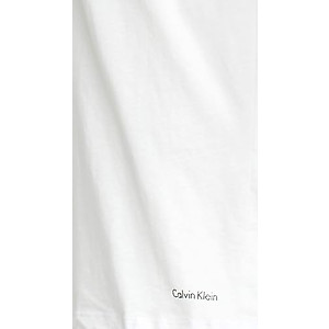 Calvin Klein Underwear Cotton Classics Multipack Short Sleeve V-Neck Slim Fit White MD