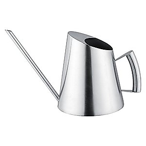 Watering Can Indoor Plants 1500ml/53oz Stainless Steel Watering Can Watering Can Brushed Garden Planting for House Bonsai and Flowers