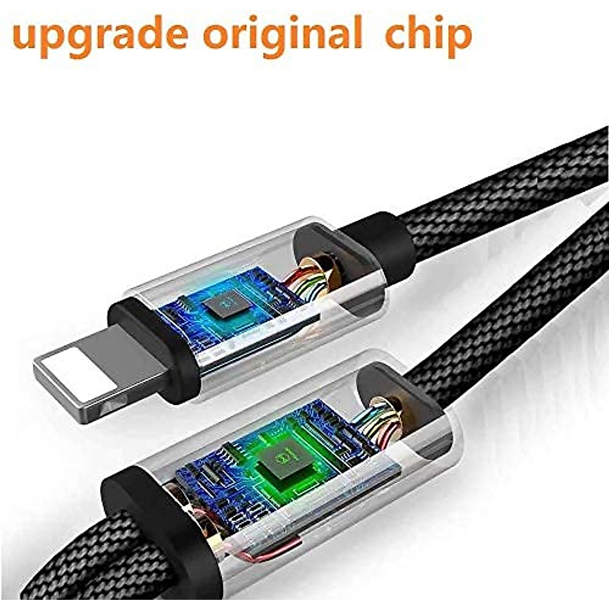 [Apple MFi Certified] Charging Audio Cable for iPhone,2 in 1 Lightning to 3.5mm Nylon Braided Aux Cord Works with Car Stereo Speaker Headphone Car Charger Compatible with iPhone13/ 12/11/XS/XR/8/7/SE