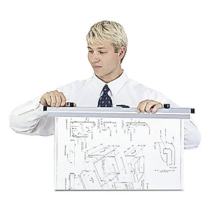 Safco 50026 Sheet File Hanging Clamps 100 Sheets Per Clamp 24-Inch 6/Carton