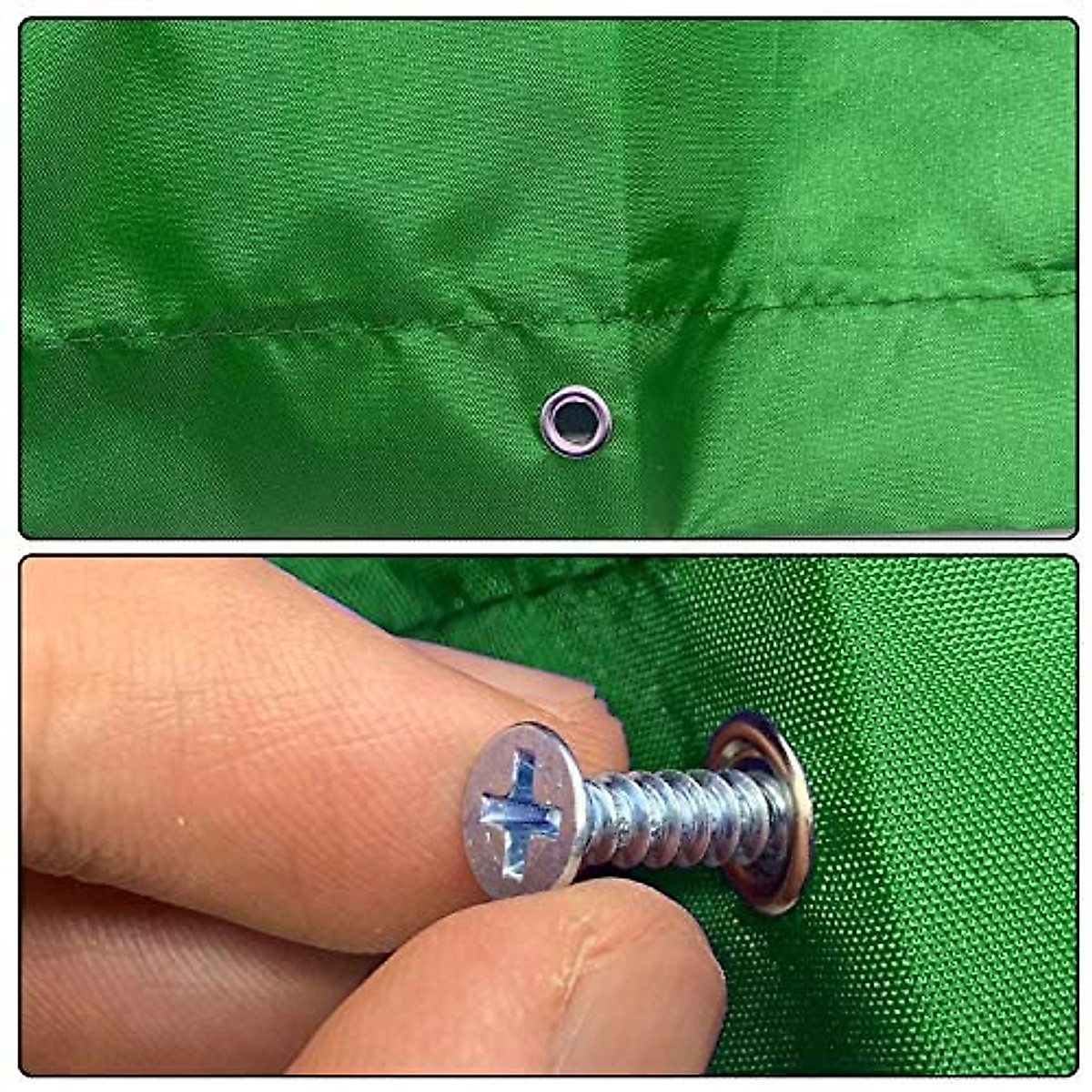 Alpurple Swing Set Replacement Tarp-52"X90" Kids Playground Roof Canopy,Replacement Sunshade Waterproof Trap Cover for Children Outdoor Sunproof (Green Blue red)