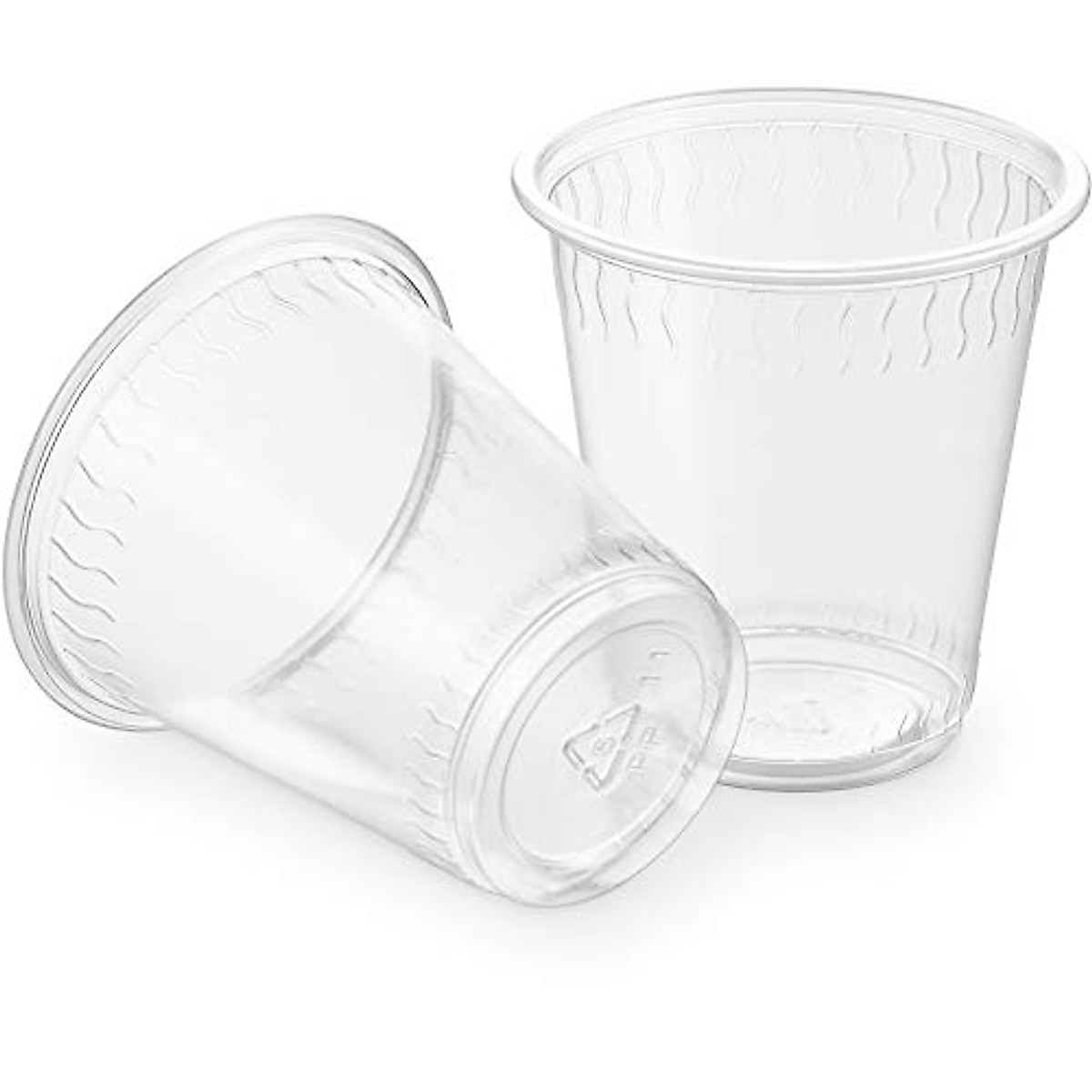 PLASTICPRO 3 oz Disposable Plasic Clear Drinking Cups [200 Count]