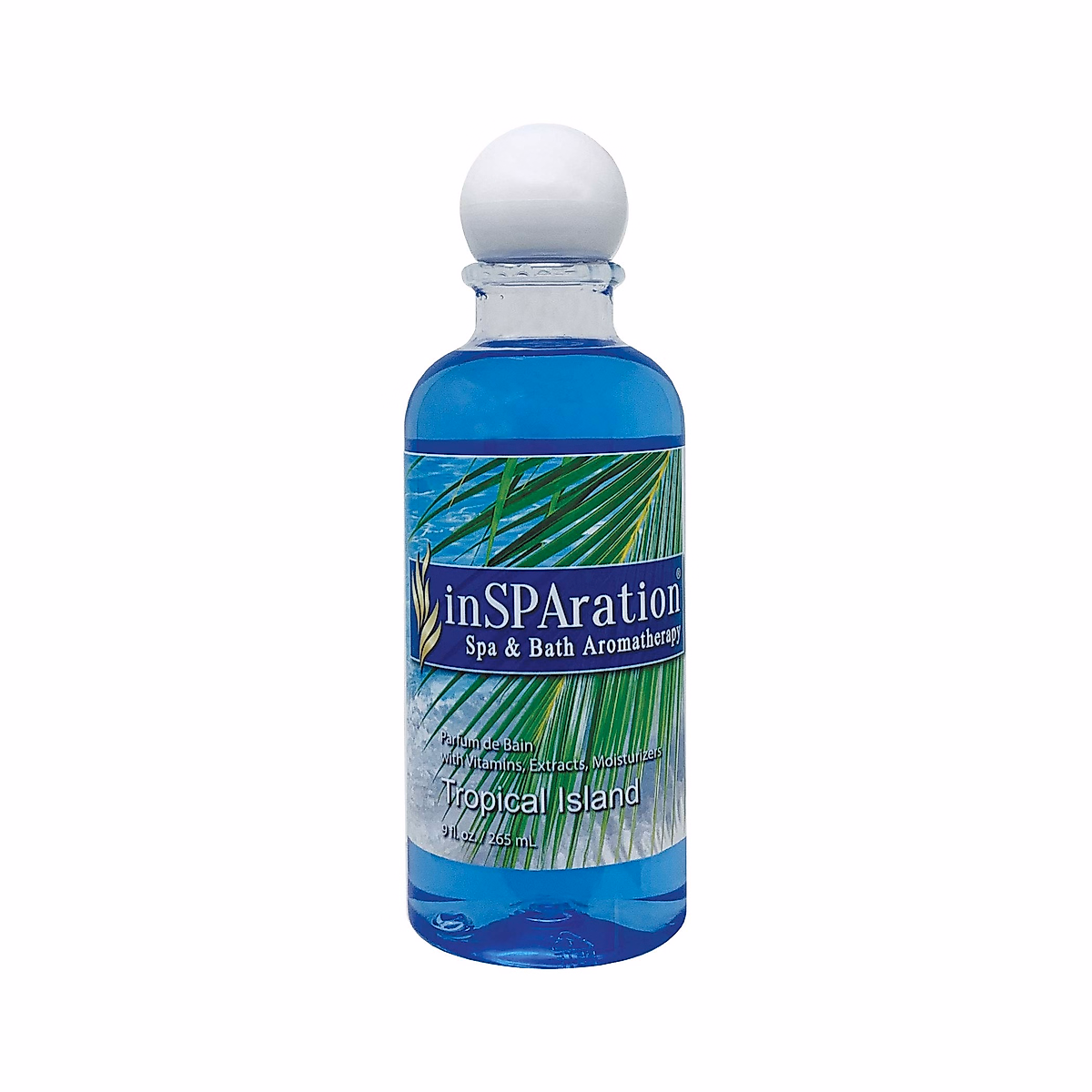 inSPAration Spa and Bath Aromatherapy 370X Spa Liquid, 9-Ounce, Tropical Island