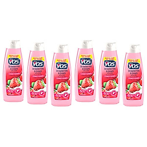 Alberto Vo5 Moisture Milks Strawberries and Cream Moisturizing Conditioner, 12.5 Fluid Ounce - 6 per case.