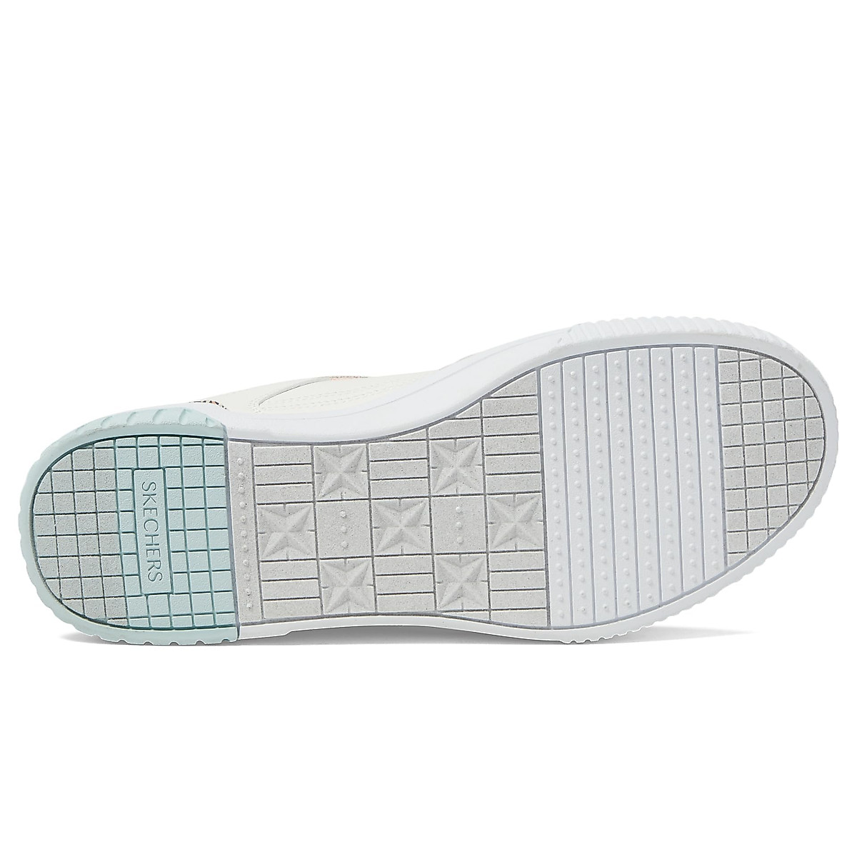 Skechers Women's Jade-Feline Instinct Sneaker, Natural/Mulit, 9.5