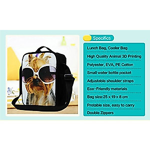 GIVE ME BAG Generic Galaxy Printed Lunch Bags for Kids Insulated Lunch Box Cooler for Adult