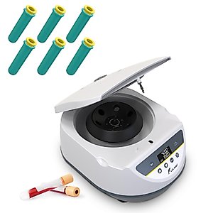 LABFISH LC-6S 2ml/5ml/10ml/15ml Capacity PRP Lab Benchtop Centrifuge Machine Test Tube Adapters