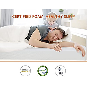 HWGEBY 10 Inch Queen Matress in a Box, Memory Foam Mattress Certipur US Certified, Medium Firm Mattress for Sleep and Pressure Relief