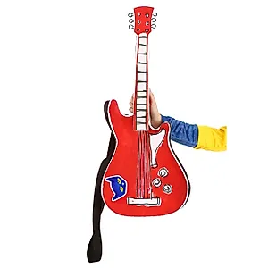 Fun Costumes Accessory Pete The Cat Guitar Standard Red