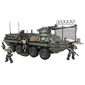 YEIBOBO ! Military Building Kit, Aircraft Carrier Building Blocks Set with Action Figures, Helicopters and Patrol Boat - 1624PCS (CHN 002 Aircraft Carrier XJ-872)