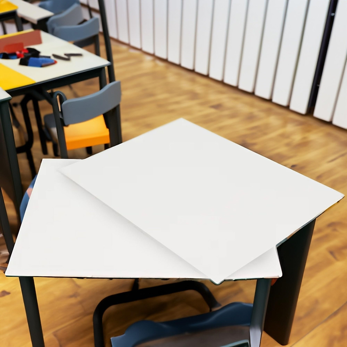 School Smart Poster Board, 11 x 14 Inches, White, Pack of 25 - 1371698