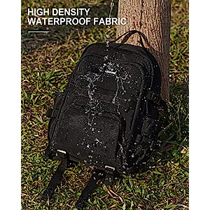 School Backpack for Teens Girls Boys,Middle High School Bookbag Casual Travel Daypack,Waterproof College Rucksack with laptop compartment Small Lightweight Business for Hiking for Women Men Black