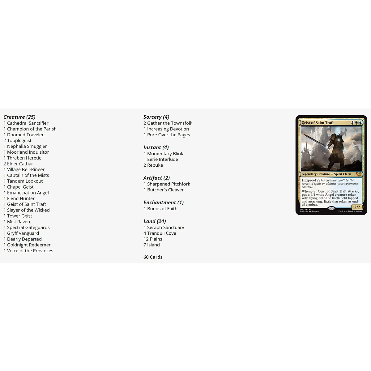 MTG Magic the Gathering - Duel Decks: Blessed vs Cursed