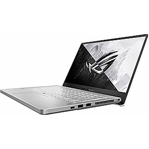 ASUS ROG Zephyrus 3060 Gaming Laptop, 14" FHD 144Hz, AMD Ryzen 7 5800HS Octa-Core up to 4.4GHz, GeForce RTX 3060, 24GB RAM, 1TB PCIe SSD, USB-C, WiFi 6, SPS HDMI Cable, Win 11 Home, Moonlight White