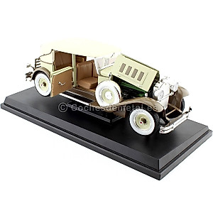 1930 Packard Brewster Tan and Coffee Brown 1/18 Diecast Model Car by Signature Models 18103