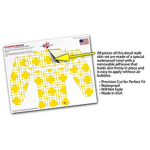 WraptorSkinz Skin Wrap compatible with Sony PS5 DualSense Controller Boxed Yellow (CONTROLLER NOT INCLUDED)