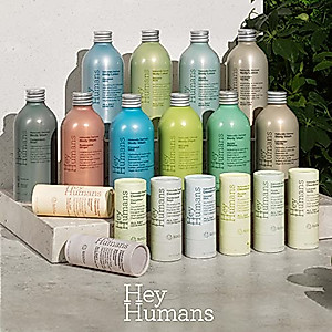 Hey Humans Lavender Vanilla Natural Vegan Deodorant & Body Wash For Women, Men & Kids - Shea Butter - Clean, Aluminum Free Deodorant & Natural Body Wash For Sensitive, Dry Skin - Bath & Spa Gift Set