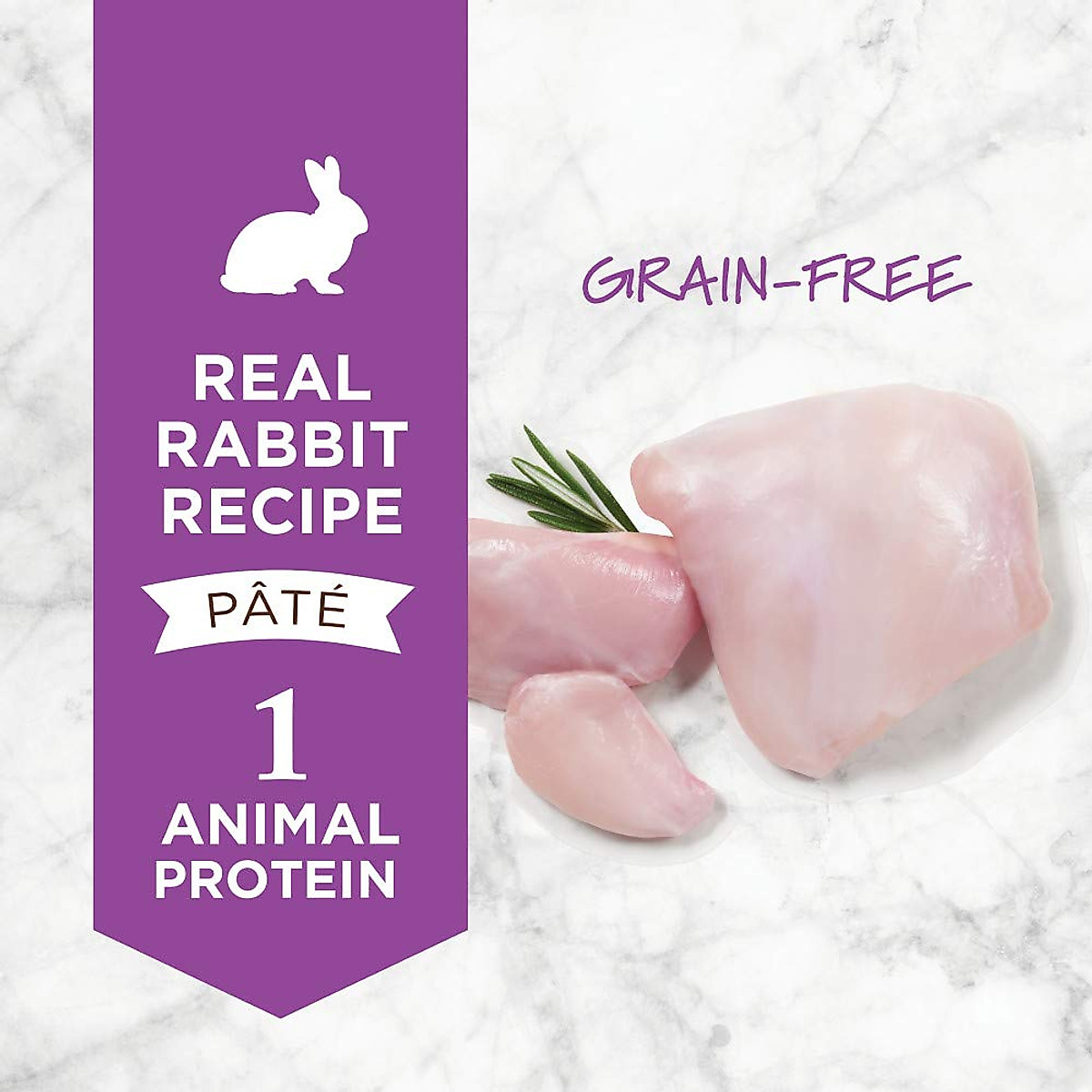 Instinct Limited Ingredient Diet Grain Free Real Rabbit Recipe Natural Wet Canned Cat Food, 3 oz. Cans (Case of 24)