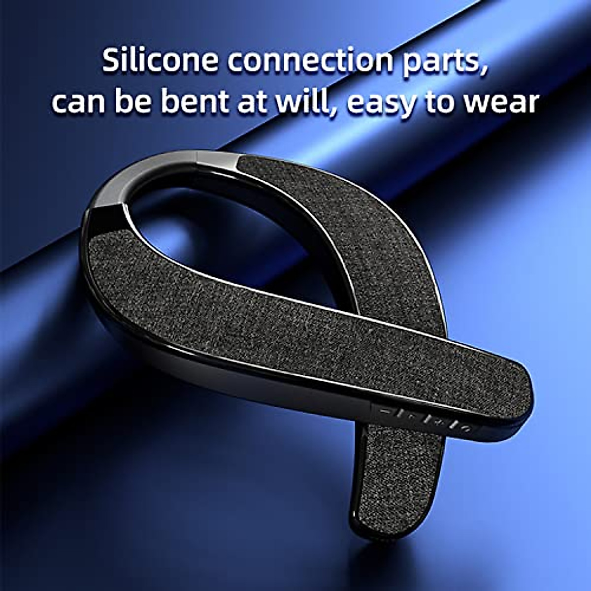 VANPEUSO-905 Neckband Bluetooth Speaker, Bluetooth 5.0 Built-in mic, Portable Wireless Wearable Speaker, True 3D Stereo Surround Sound, Ideal for Home&Outdoors(Black)