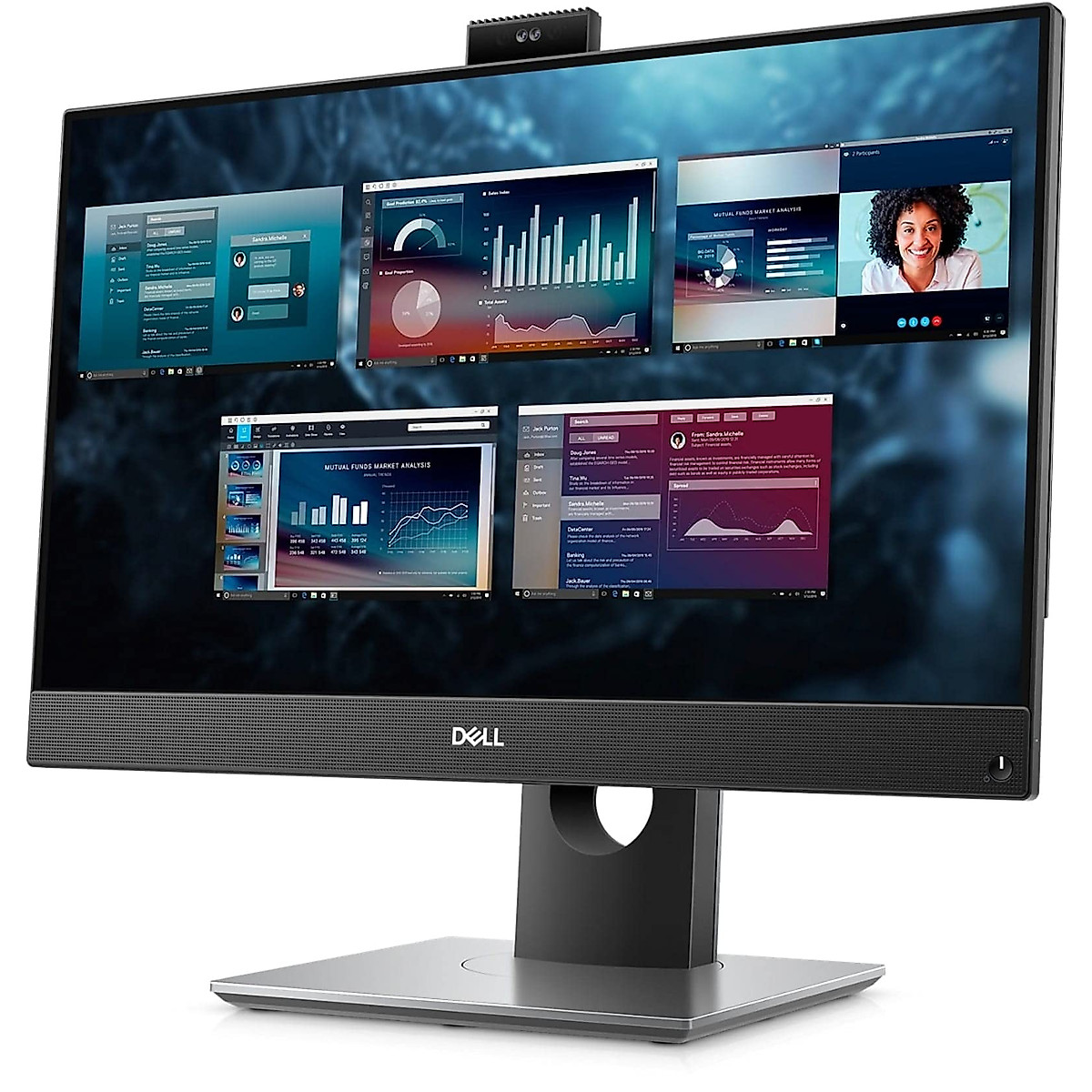 Dell Optiplex 5490 AIO | 23.8" 1920x1080 FHD | Core i5-10500T - 256GB SSD Hard Drive - 16GB RAM | 6 cores @ 3.8 GHz Win 11 Pro Black